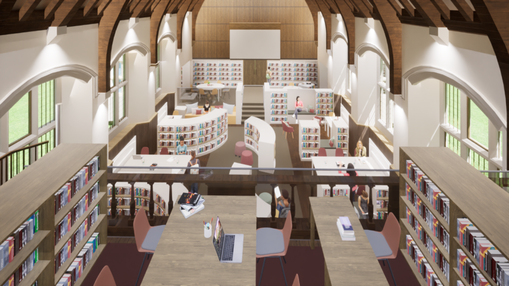Library refurbishment under way - Roedean
